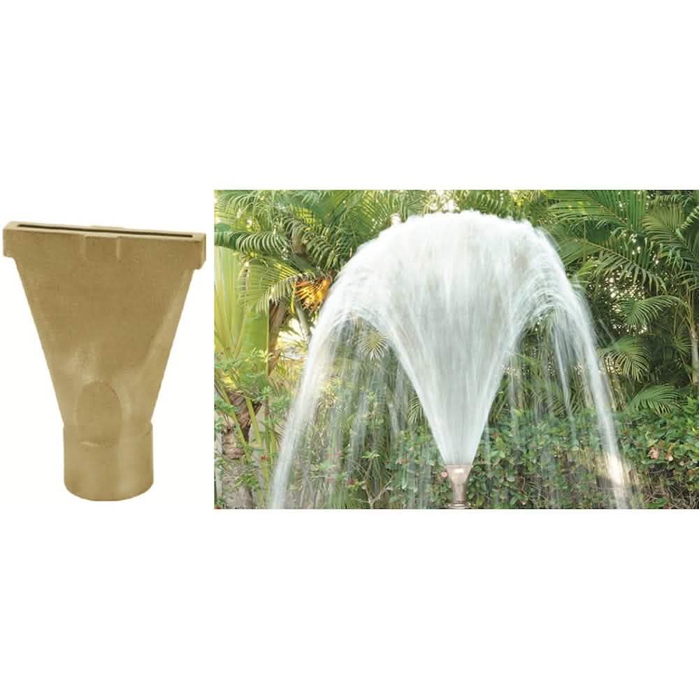 1.5" Fan Jet Fountain Nozzle (3.8cm) — Fountainland