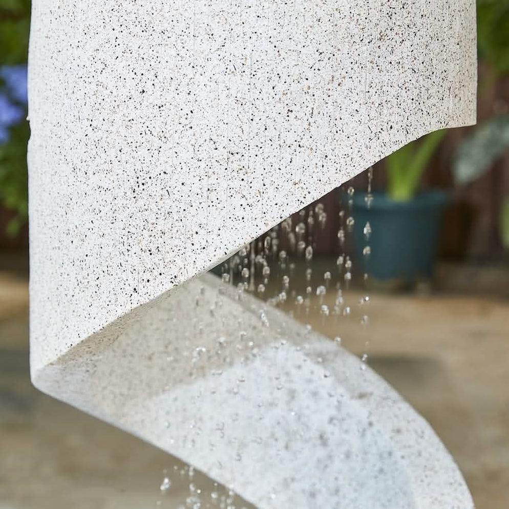 Regen Rain Garden Water Feature - Spiral Design 80cm — Fountainland