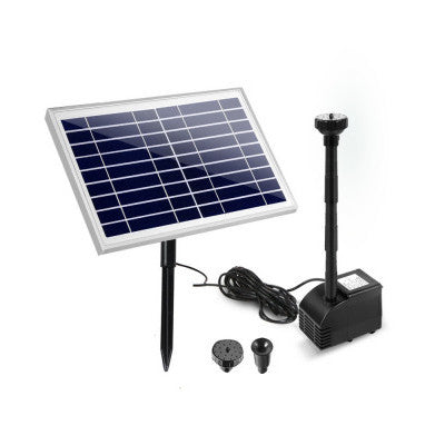 Solar Fountain Pond Pump w Panel 800LPH