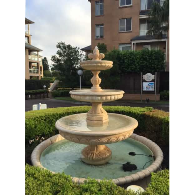 Earlwood 3-Tier Concrete Water Feature - Large 240cm — Fountainland