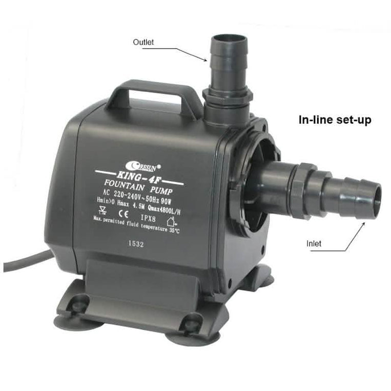 Resun King 4F Water Pump for Fountains & Ponds - 4800LPH — Fountainland